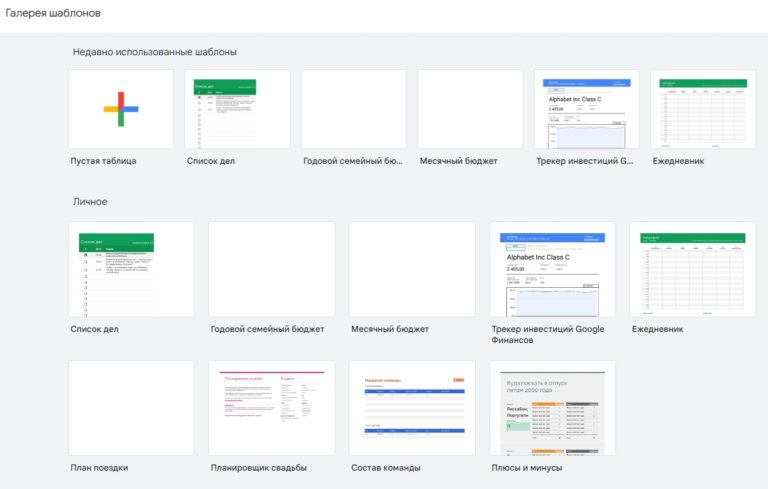 Google Таблицы для начинающих: как создать и все настроить